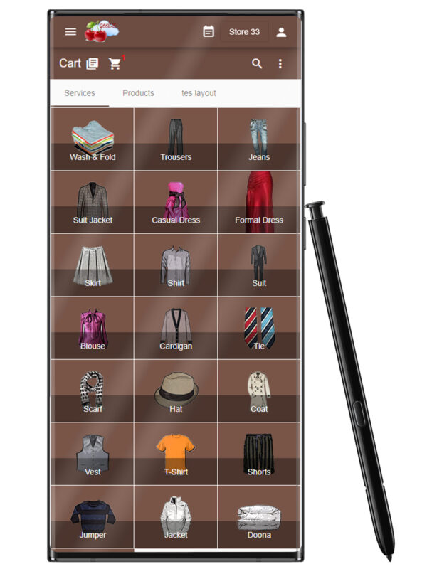 POS & Store Management for Dry Cleaning & Clothing Alterations