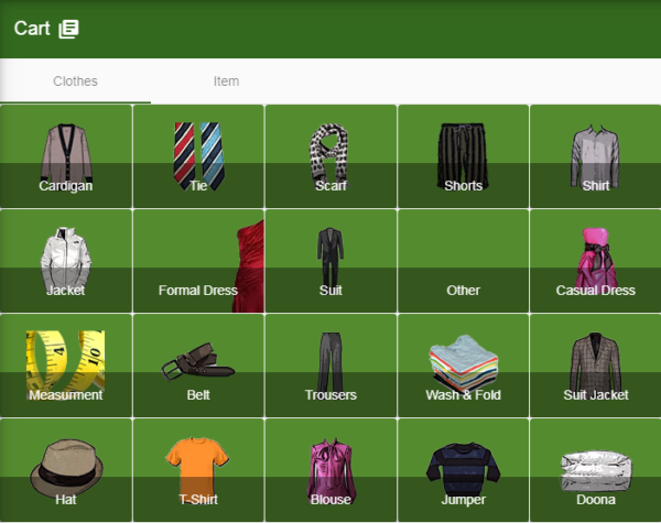 Geelus Features, POS & App | Clothing Alterations & Dry Cleaning